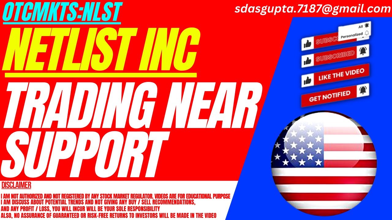 TRADING NEAR SUPPORT : $NLST STOCK | NETLIST STOCK - YouTube