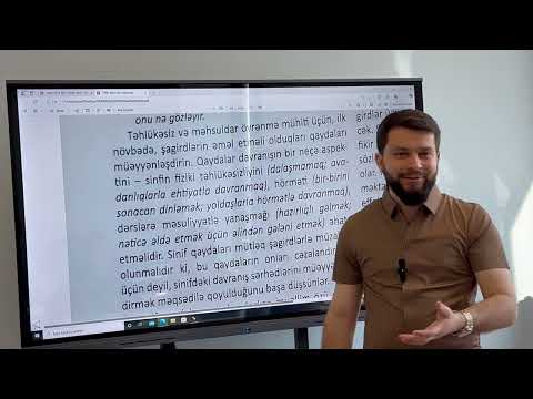 Sinfin effektiv idarə olunması| Gözlənti, qayda və prosedurlar| Elgün Əhmədov 0506977833