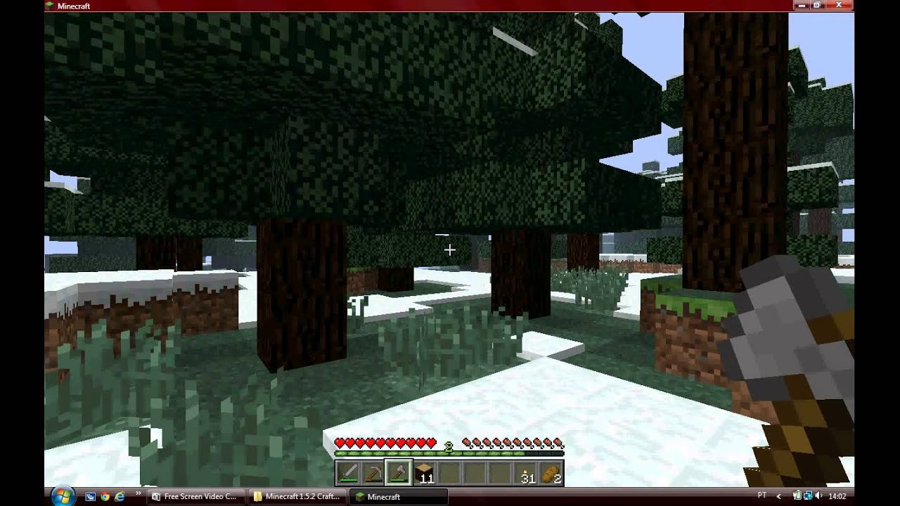 Como fazer um bote no MineCraft - YouTube