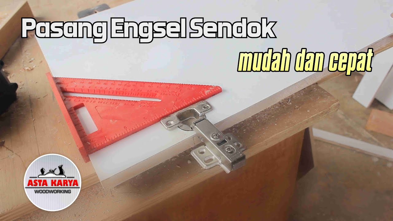 Cara Pasang Engsel Sendok untuk Pemula - YouTube