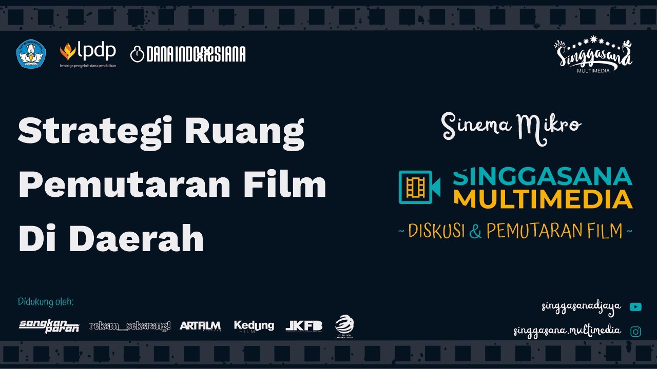 Strategi Ruang Pemutaran Film Daerah - Diskusi & Pemutaran Film Sinema ...