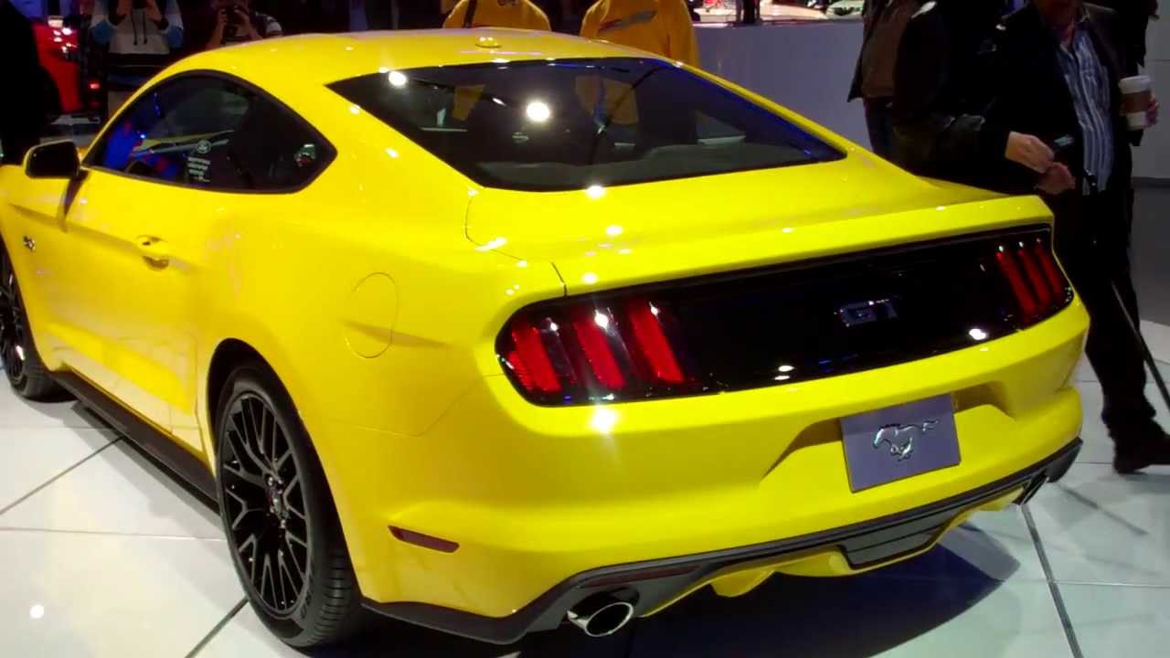 Yellow 2015 Mustang GT! - YouTube