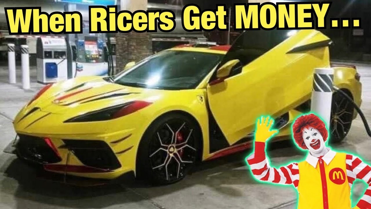 RICH RICERS SEEM TO LOVE THE C8 CORVETTE!!! - YouTube