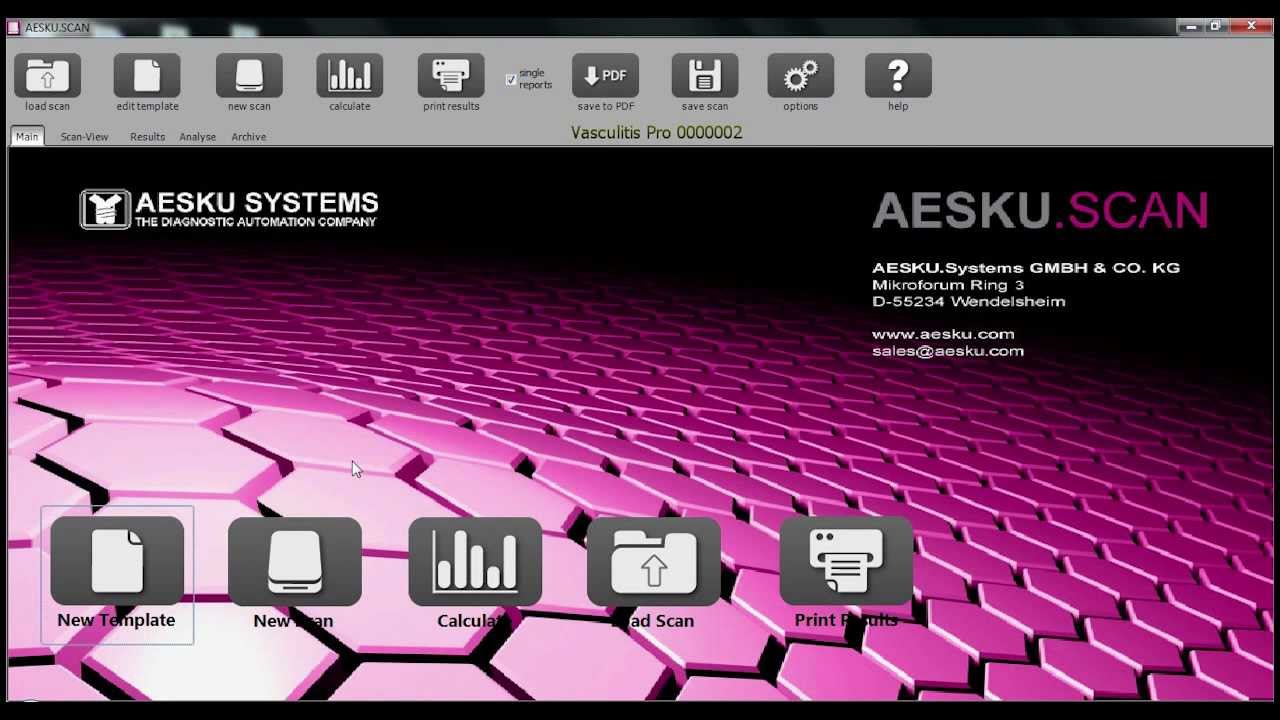 AESKU.SCAN Demo - YouTube