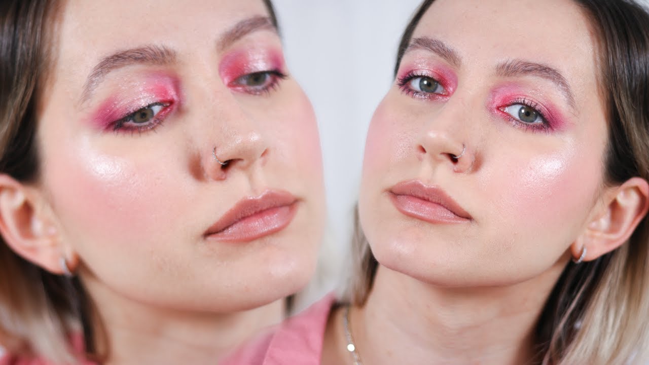 Pink Fembot Makeup Tutorial / Katie Jane Hughes Inspired - YouTube