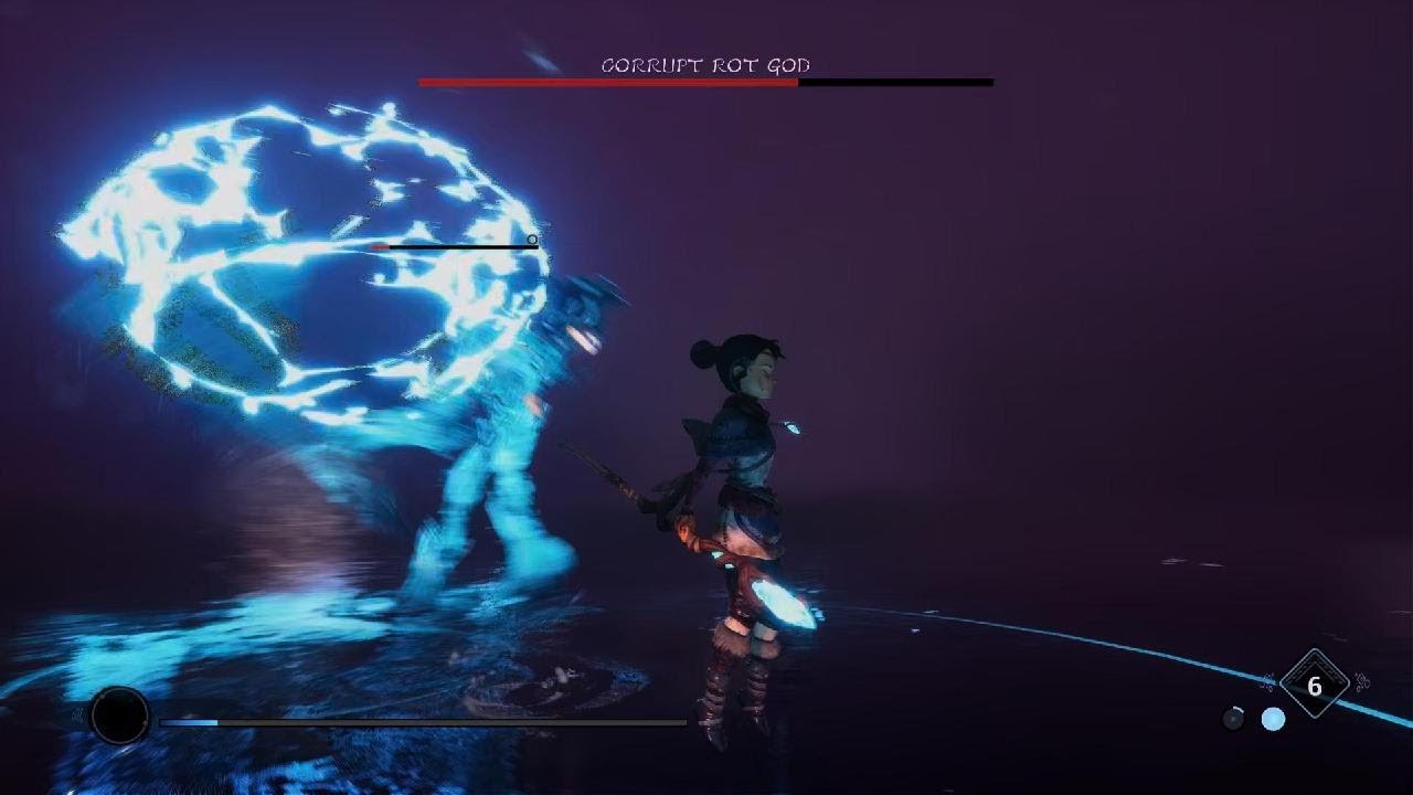 Kena: Bridge of Spirits Corrupt Rot God Boss - YouTube