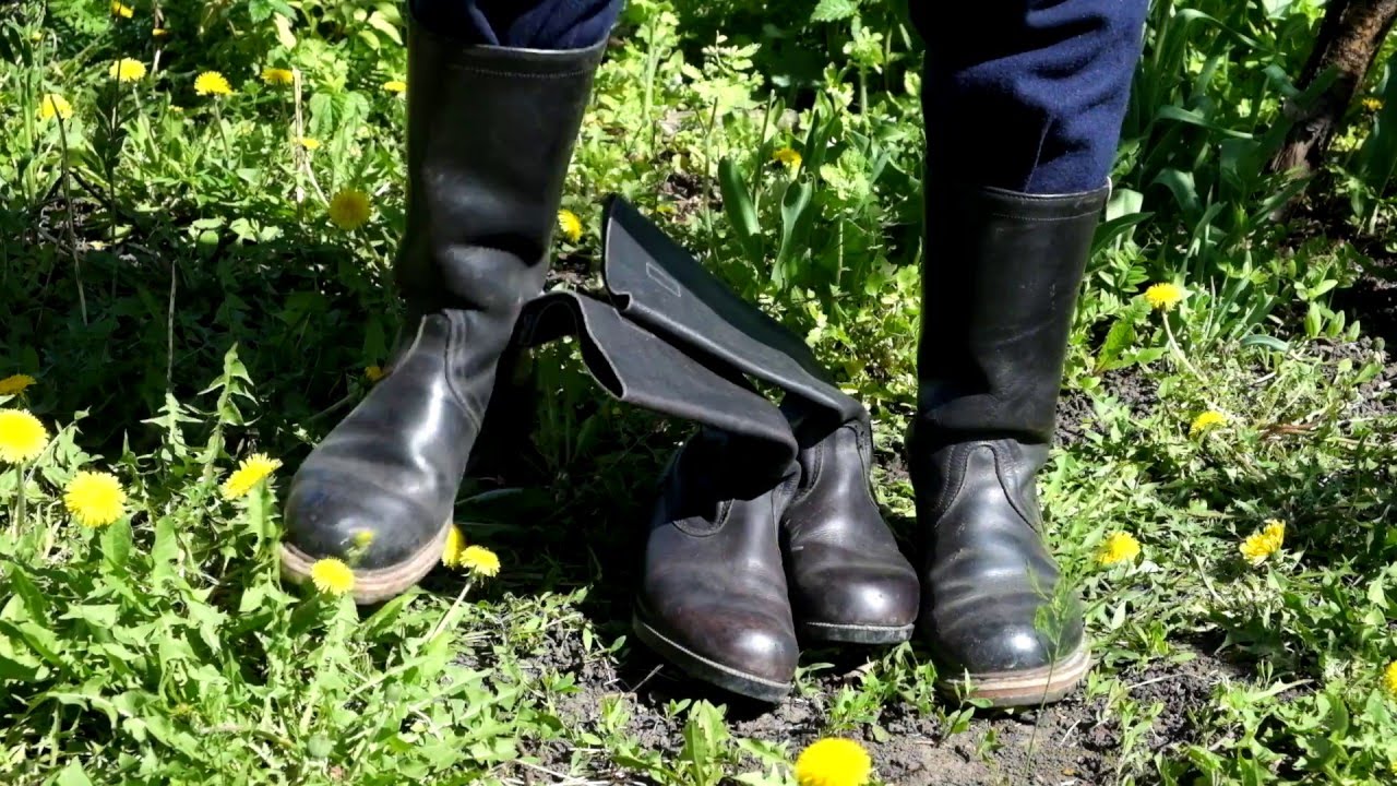 Changing boots - Bundeswehr to NVA - YouTube