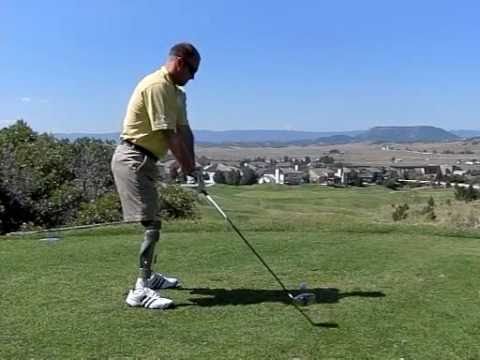 Bilateral Above Knee Amputee Golfing - YouTube