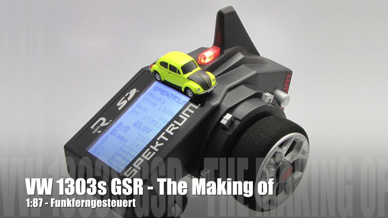 1:87 RC - VW Käfer 1303s GSR - The Making of - Funkferngesteuert ...