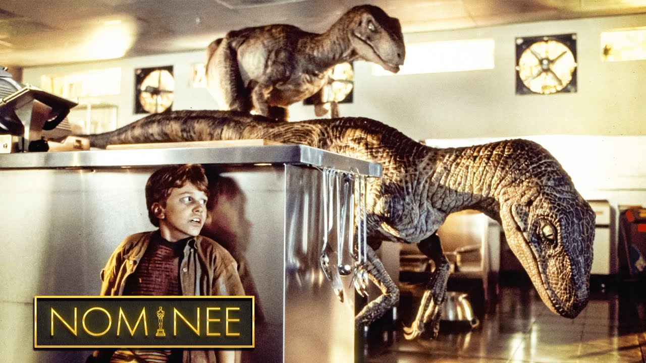 The Iconic Raptors In The Kitchen Scene | Jurassic Park (1993 ...
