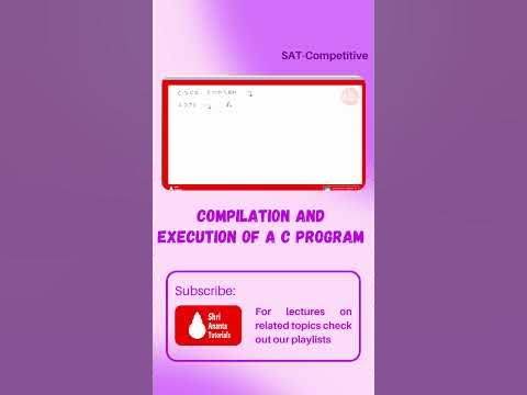 Compilation and Execution in C #shorts #computer #cprogramming # ...