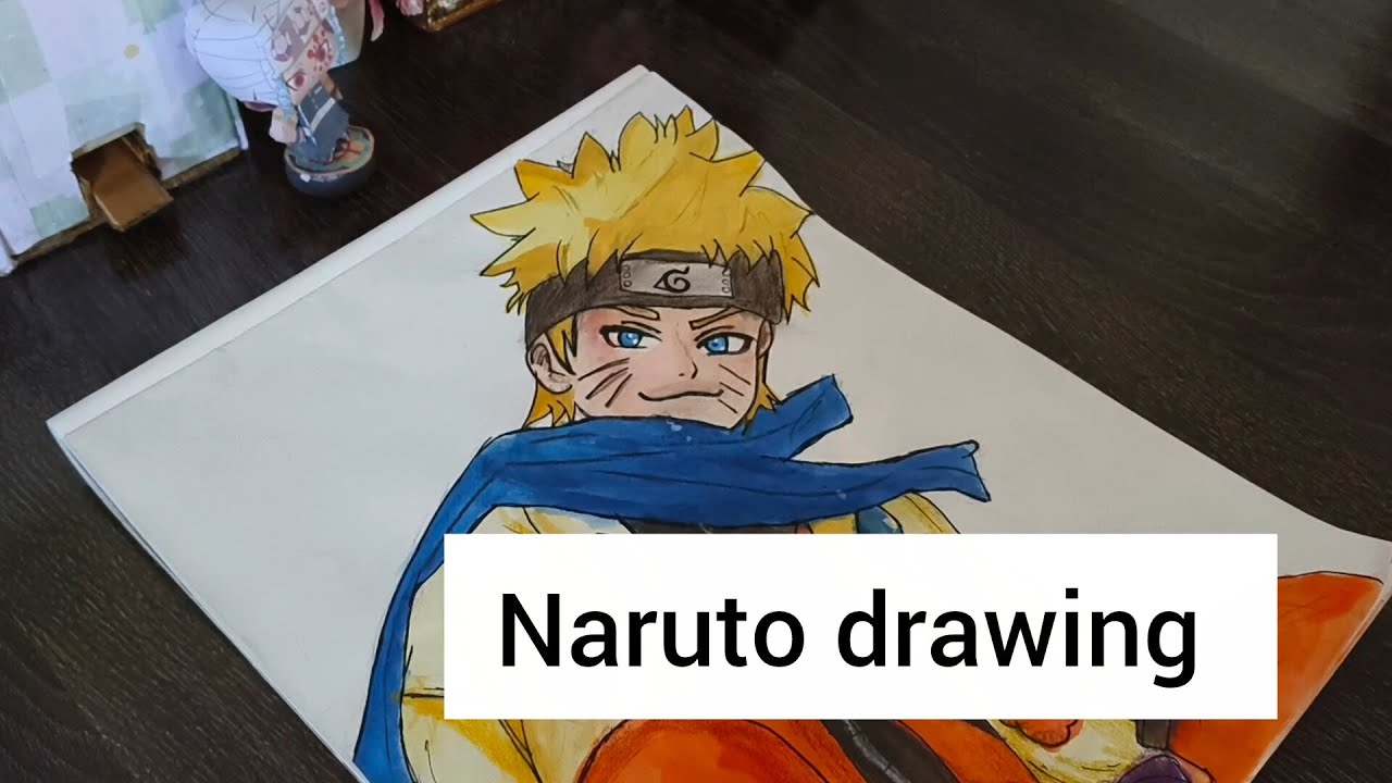 Aesthetic Naruto Drawing | Calm Art Vibes - YouTube