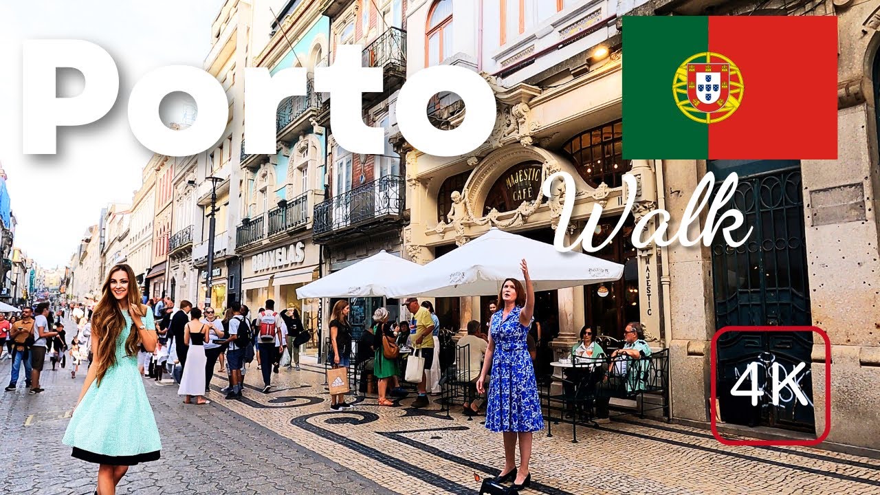 PORTO, Portugal Walking Tour 4K 🇵🇹 City Centre Walk - YouTube