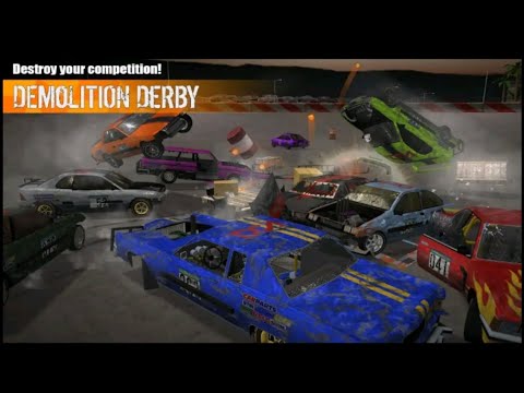 Destroy destruction derby racing@AndroidGameplayNo1 - YouTube