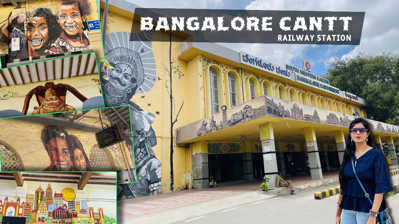 Cantonment (Cantt) Railway Station | Bengaluru, Karnatka | Art Gallery ...