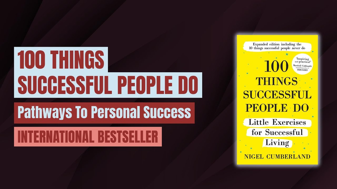 100 Things Successful People Do | Audiobook with Text (Condensed) - YouTube