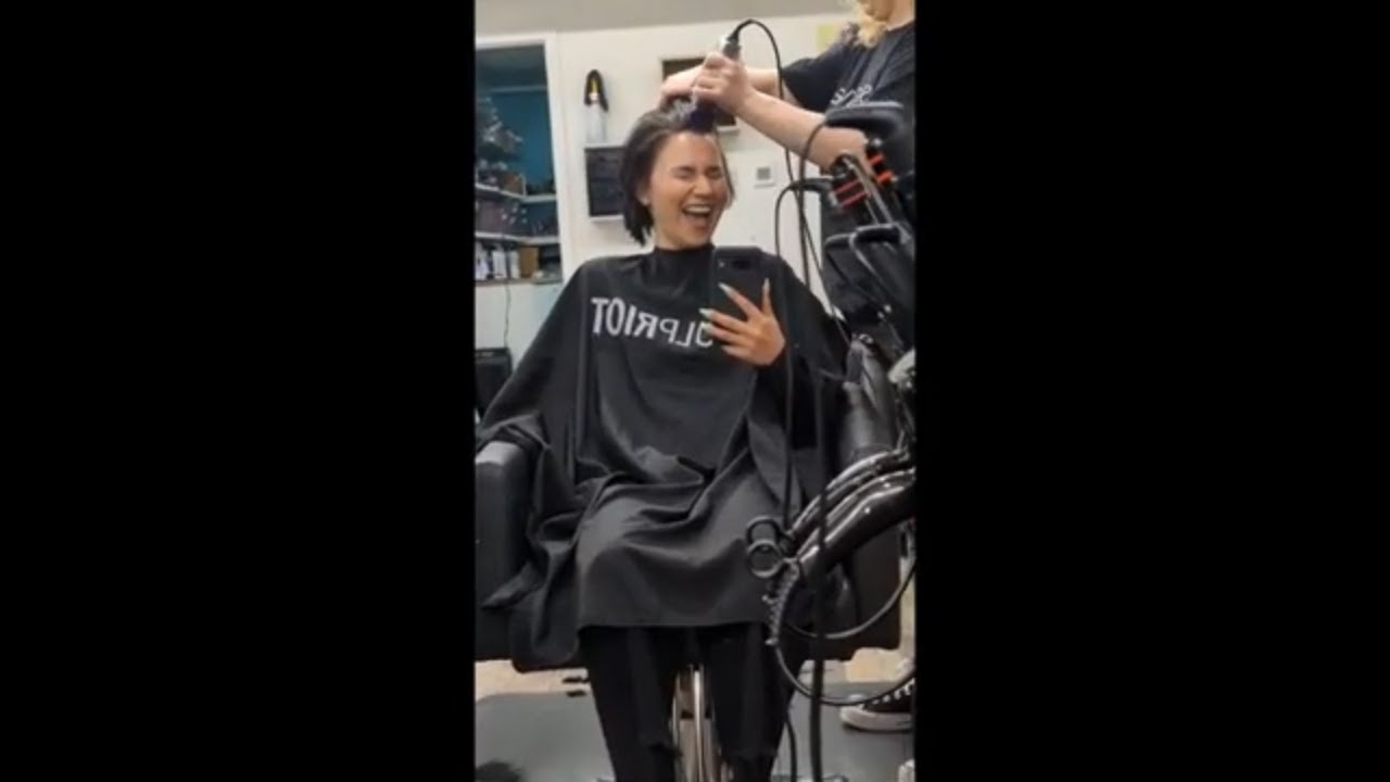 Chop it Off! Women Rocking Their First Buzzcuts ️ - YouTube