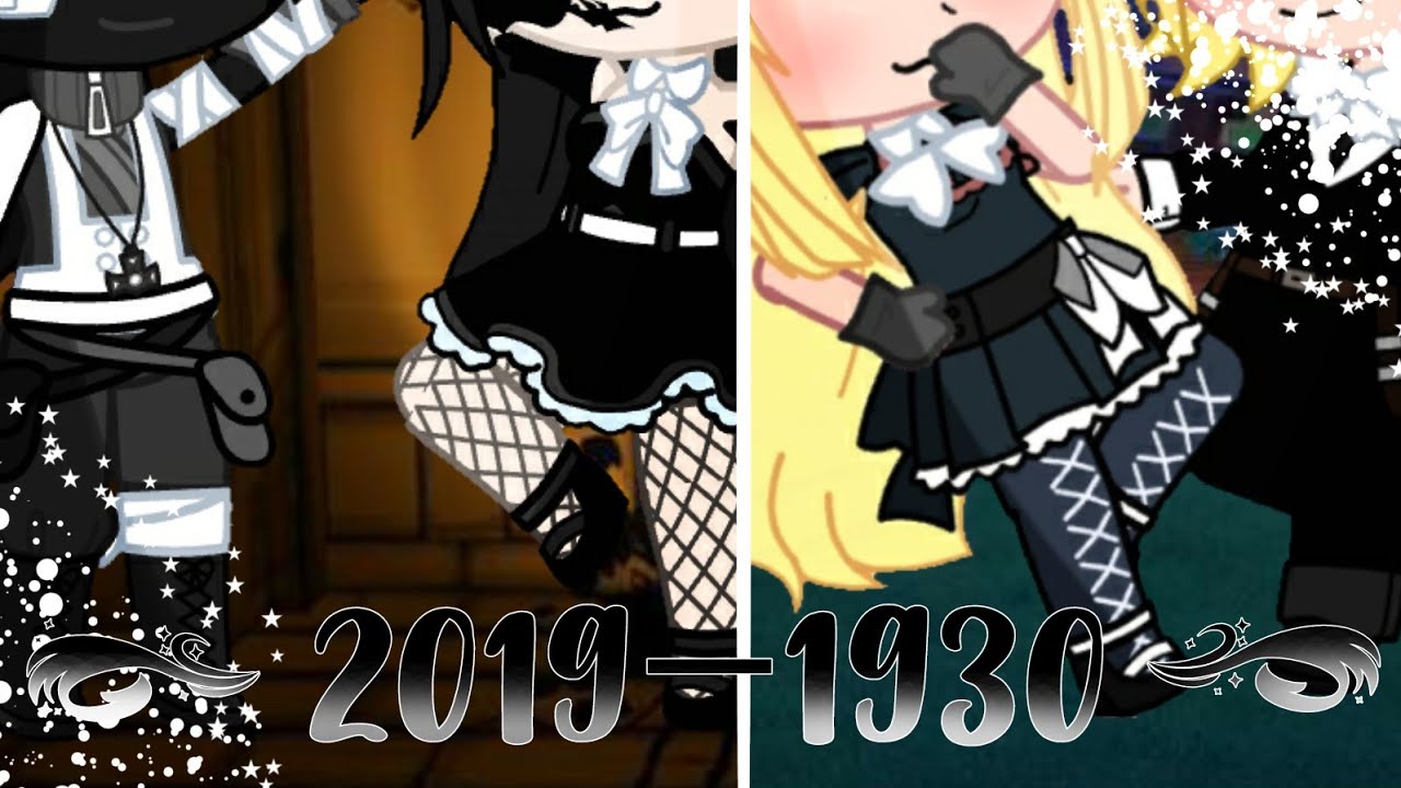 2019 vs 1930__TREND__Batim__Susie x Sammy__Gacha Club - YouTube