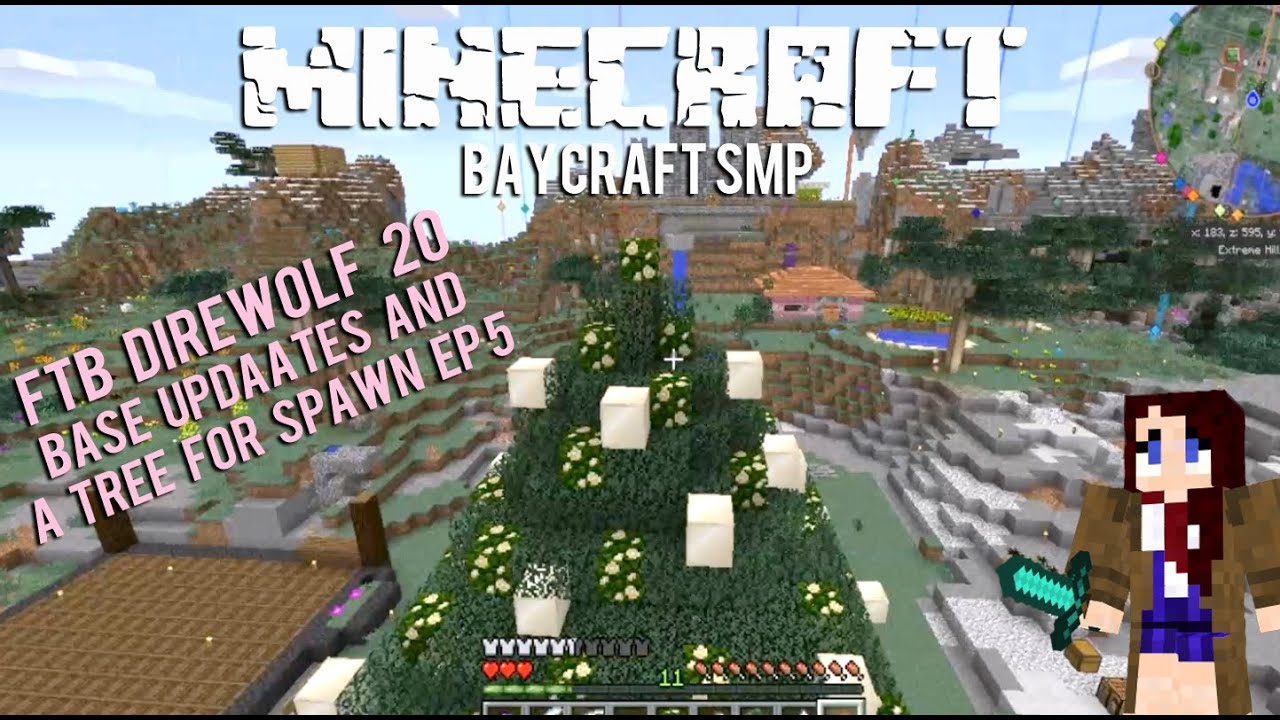 Minecraft | Baycraft SMP | Base updates and a tree for spawn Ep 5 - YouTube