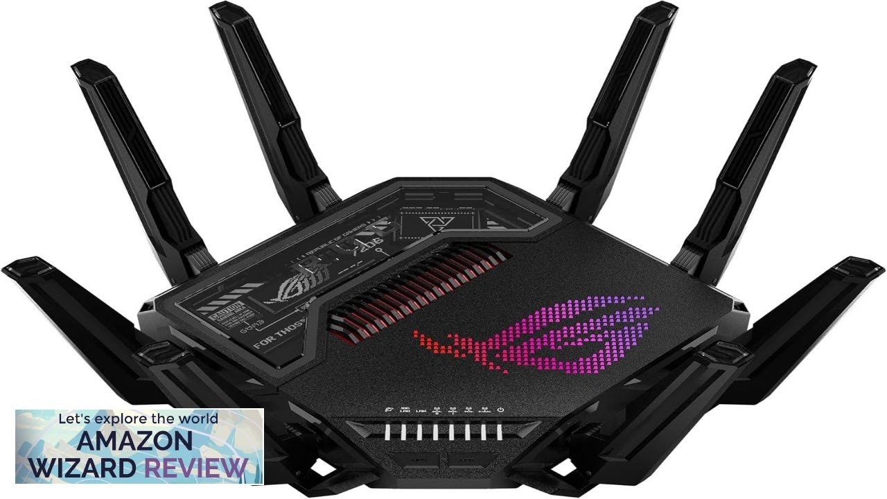 ASUS ROG Rapture GT-BE98 PRO First Quad-Band WiFi 7 Gaming Router ...