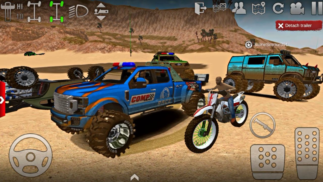 Truck and SUV Driving Simulator On Dusty Roads - Off Road Driving Game ...