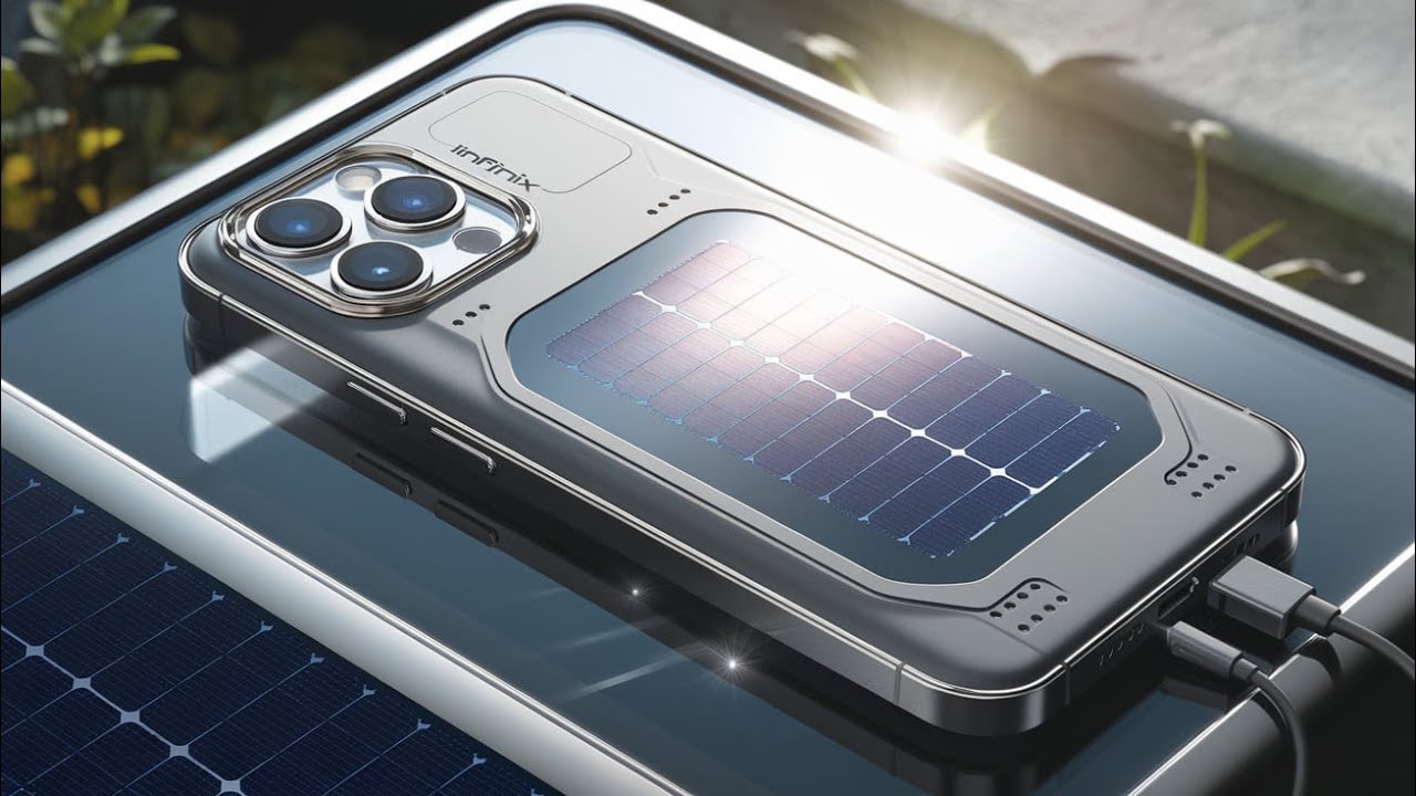 This Phone Charges with SUNLIGHT! Infinix's Solar Charging Case is ...