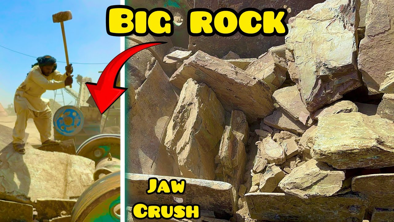 "Amazing | Jaw Crusher Hard Stone Working Process - Jaw in Action| # ...