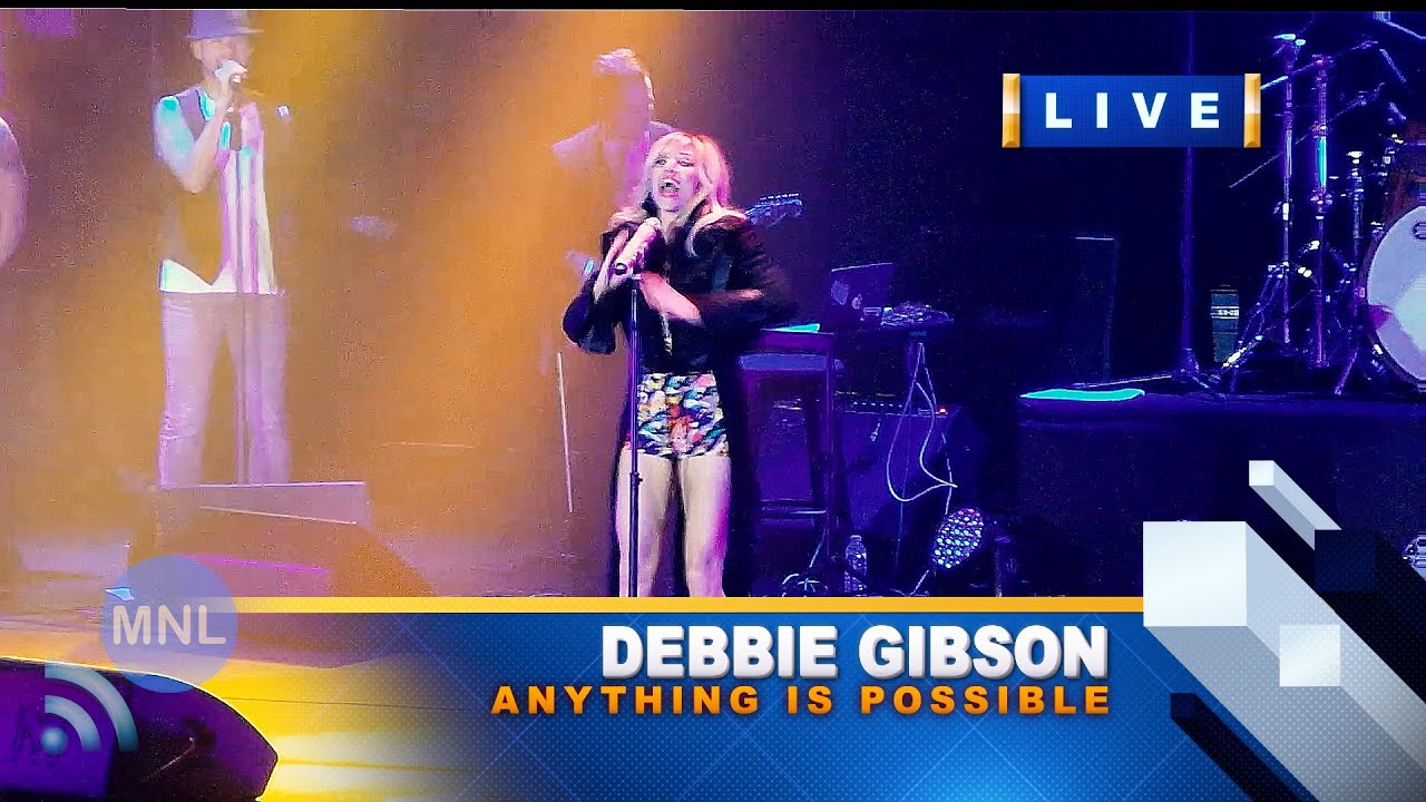 [8K UHD] ANYTHING IS POSSIBLE (Debbie Gibson) Momentum Live MNL - YouTube