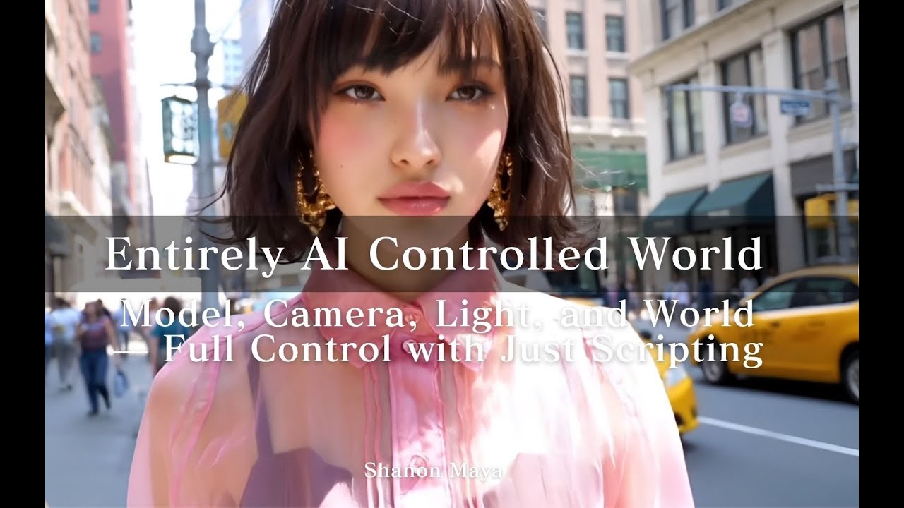 Entirely AI Controlled World | Shanon Maya – Model, Camera, Light, and ...