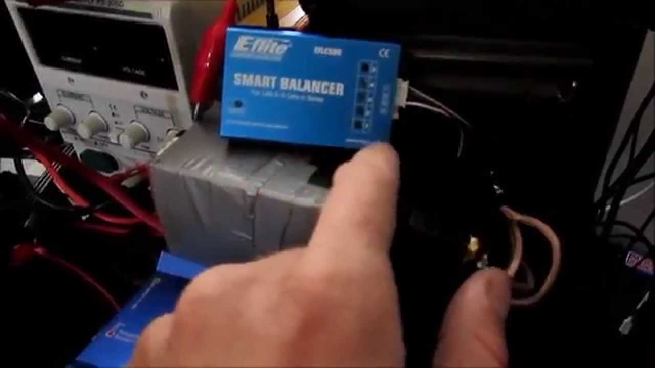 lipo balancer - YouTube