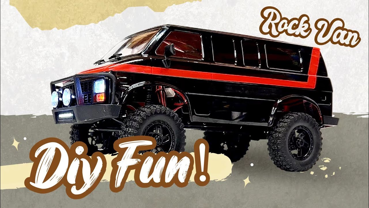 Rock Van Builder's Kit CR18P | Design your own Van!! - YouTube