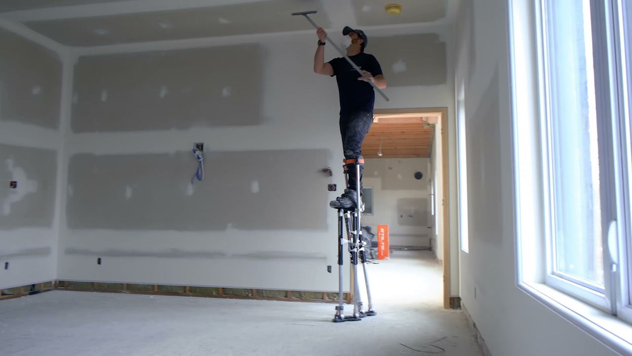 Homemade Drywall Stilts