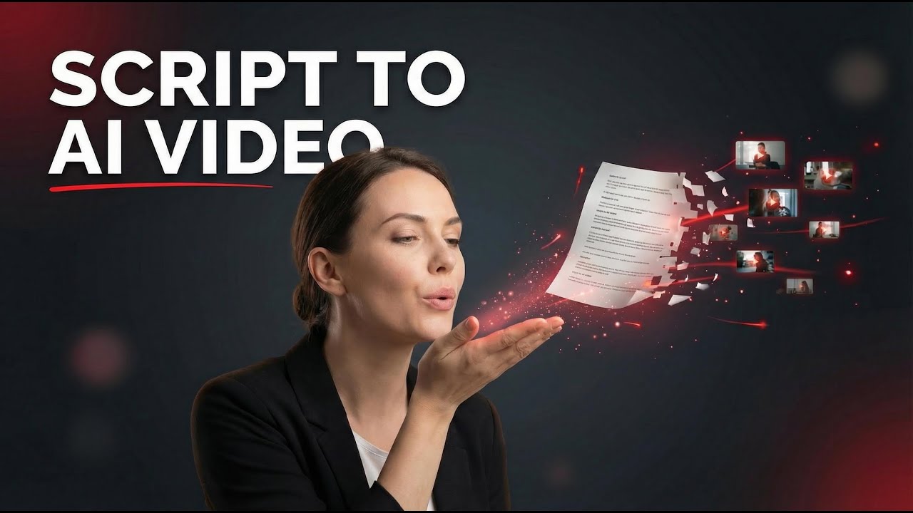 Create AI Videos From a Script in Minutes (AI Scriptwriter → AI Video ...