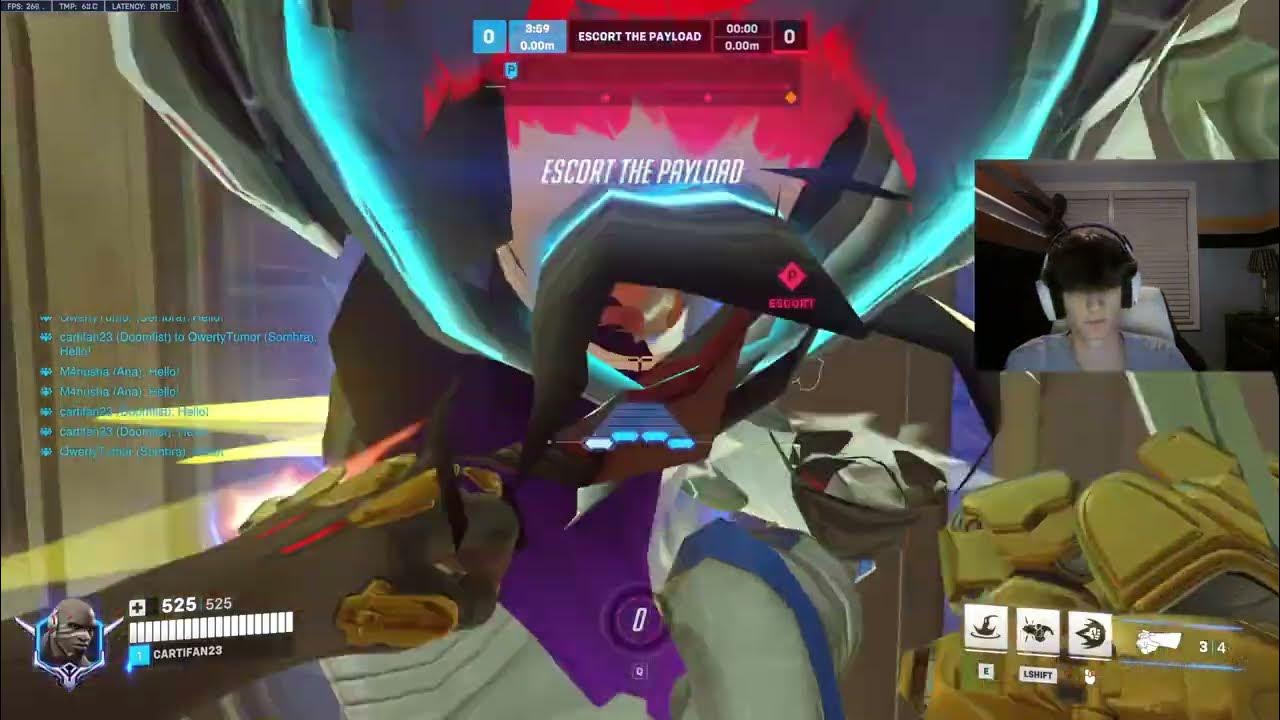 Overwatch 2 Rank 1 Doomfist Cartifan Literally Destroys Whole Enemy Team -Dominant Gameplay ...