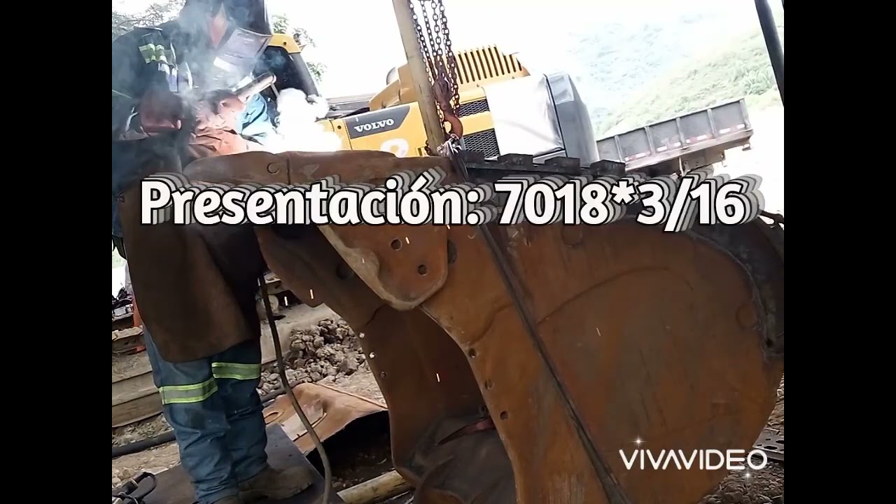 !Aprende a reconstruir una cuchilla(encia) de un balde de excavadora en ...