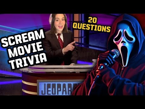 SCREAM MOVIE TRIVIA - 20 Questions - YouTube
