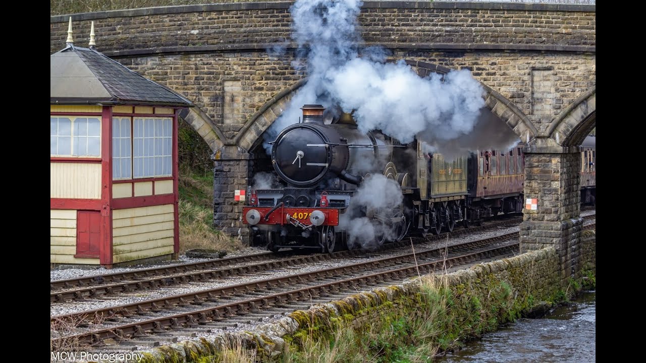 Keighley and Worth Valley Railway (KWVR) | Spring Steam Gala 2024 | Day ...