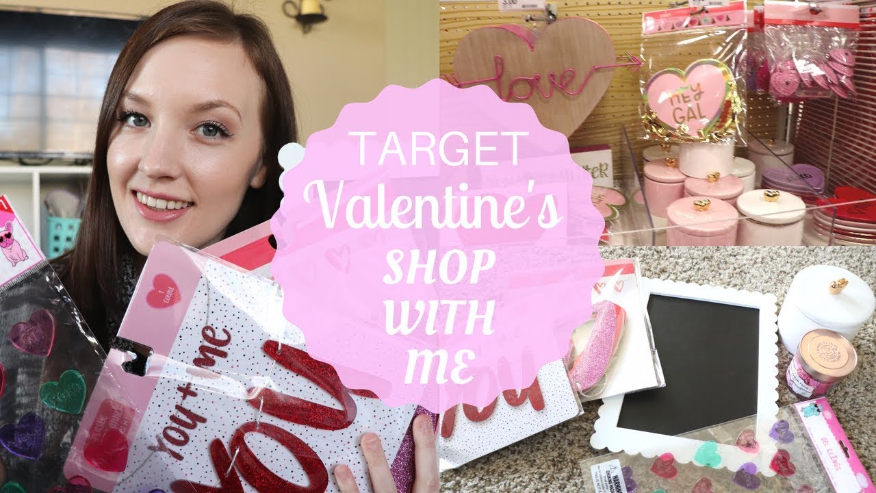 TARGET DOLLAR SPOT SHOP WITH ME 2018 | VALENTINES DECOR HAUL - YouTube