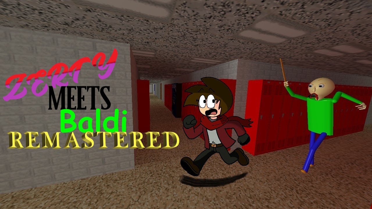 Zerty Meets Baldi Remastered - YouTube