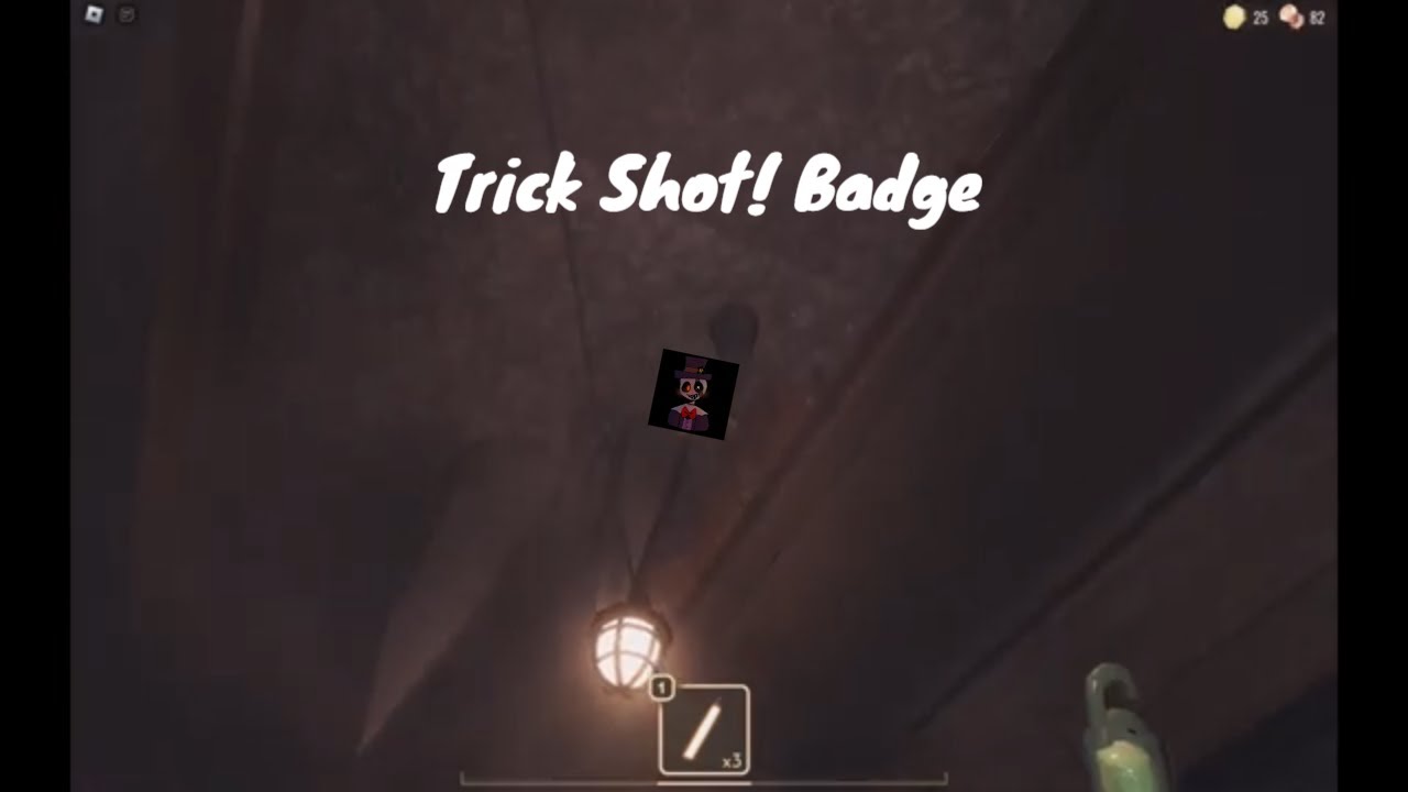 How to get the Trick shot badge in Doors Floor 2. - YouTube