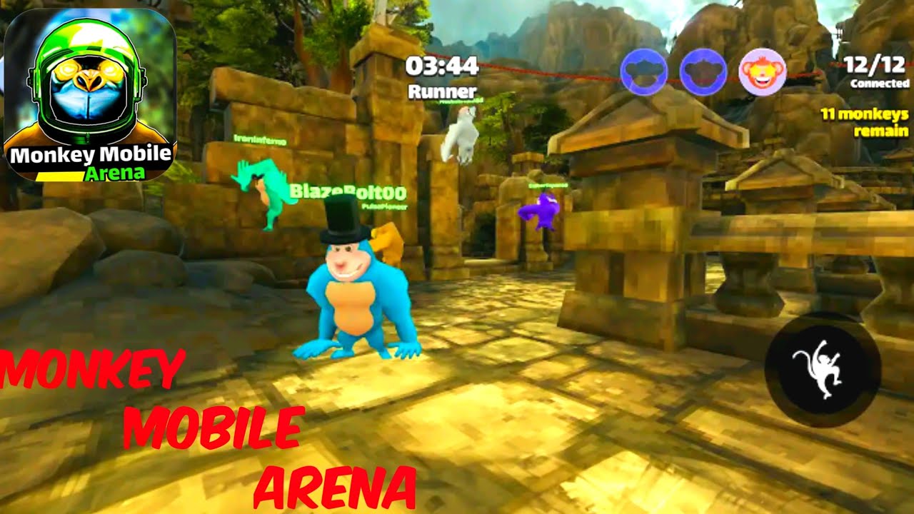 (Monkey Mobile Arena Game ) WOW Videos Top Free Mobile Best Game ...