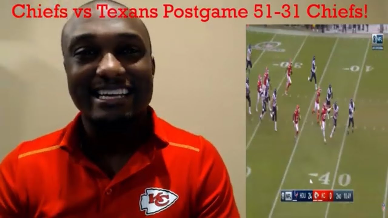 Chiefs flex on the Texans after rough start. Chiefs vs Texans Postgame ...