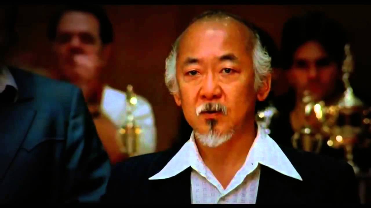 'Karate Kid' HD, 3D Best scene 'Crane Kick' w 3D option 1984, original ...