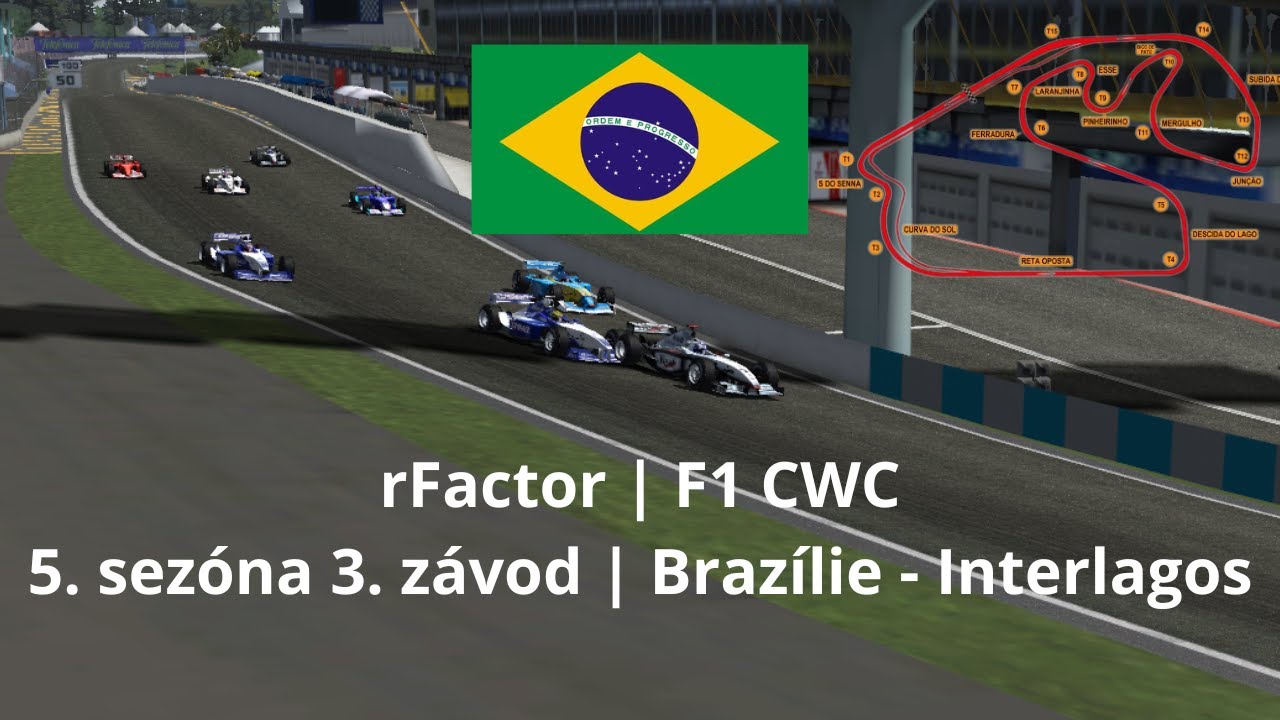 rFactor | F1 CWC | S5 R3 | Brazílie - Interlagos - YouTube