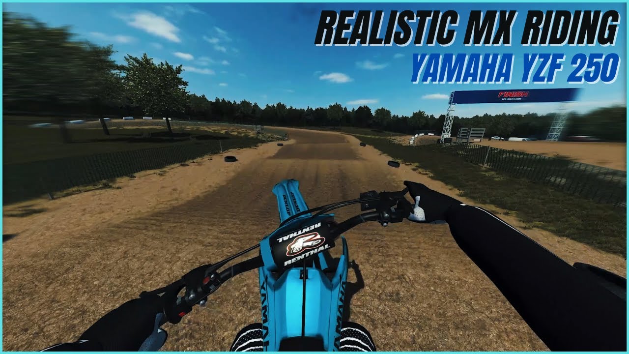 REALISTIC MX RIDING - Yamaha 250 YZF - ULTRA - MX Bikes - YouTube