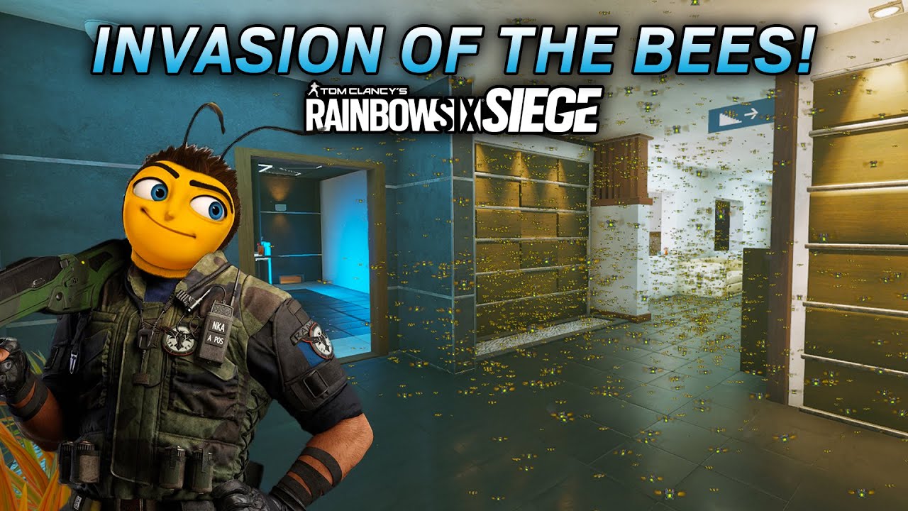 Rainbow Six Siege but it's invaded by BEES... - YouTube