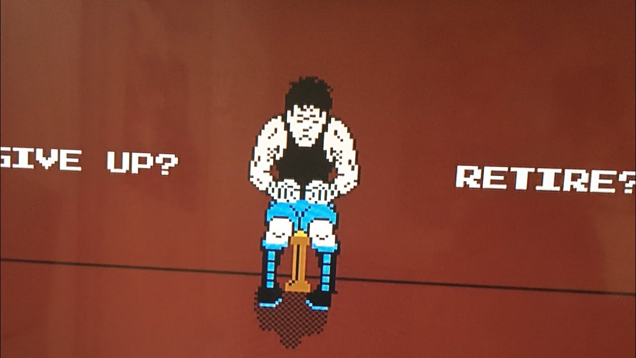 Punch Out NES: LOSING TO MR DREAM OVER AND OVER I CAN’T DO IT YALL ...