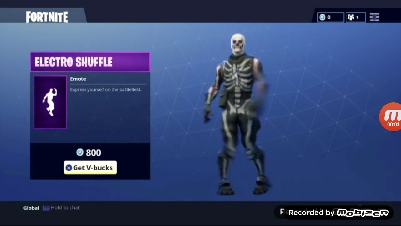 Fortnite Battle Royale - Electro Shuffle (emote of fortnite) - YouTube