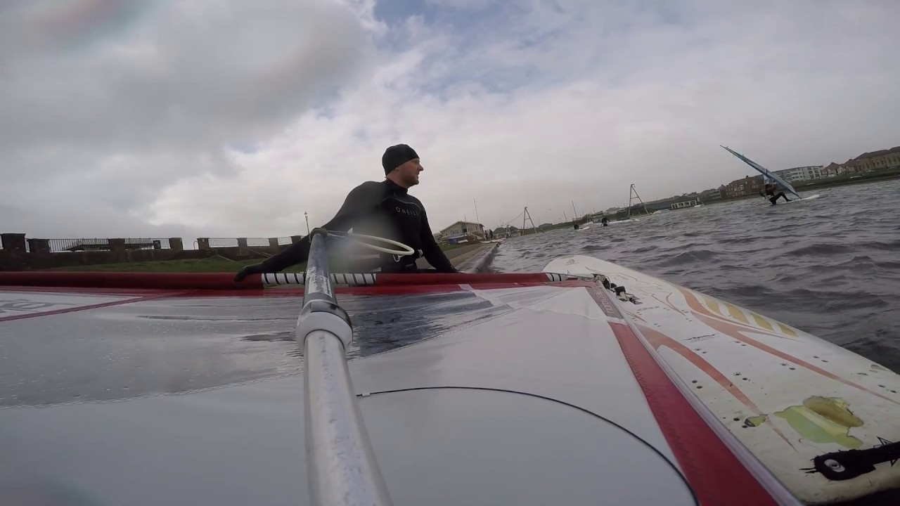 Windsurf warm-up in HoveLagoon | GoPro | HD - YouTube