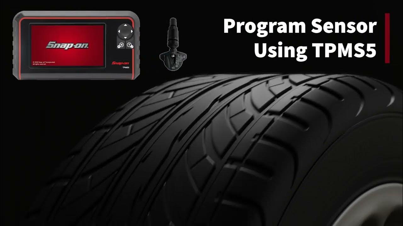 SnapOn TPMS5 - Program Sensor - YouTube